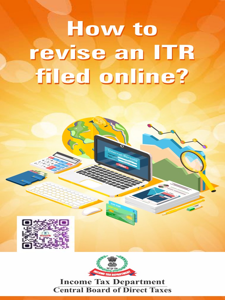 How To Revise and ITR Filed Online Single Page | PDF | Tax Return ...