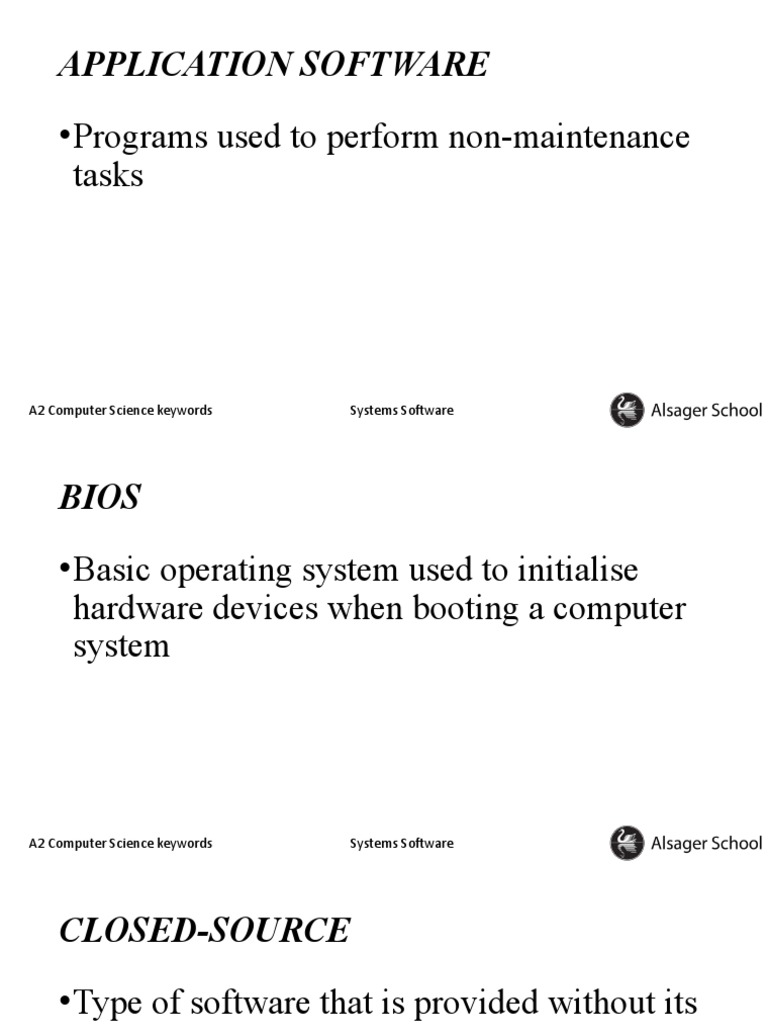Unit 2 - Systems Software | PDF | Operating System | Software