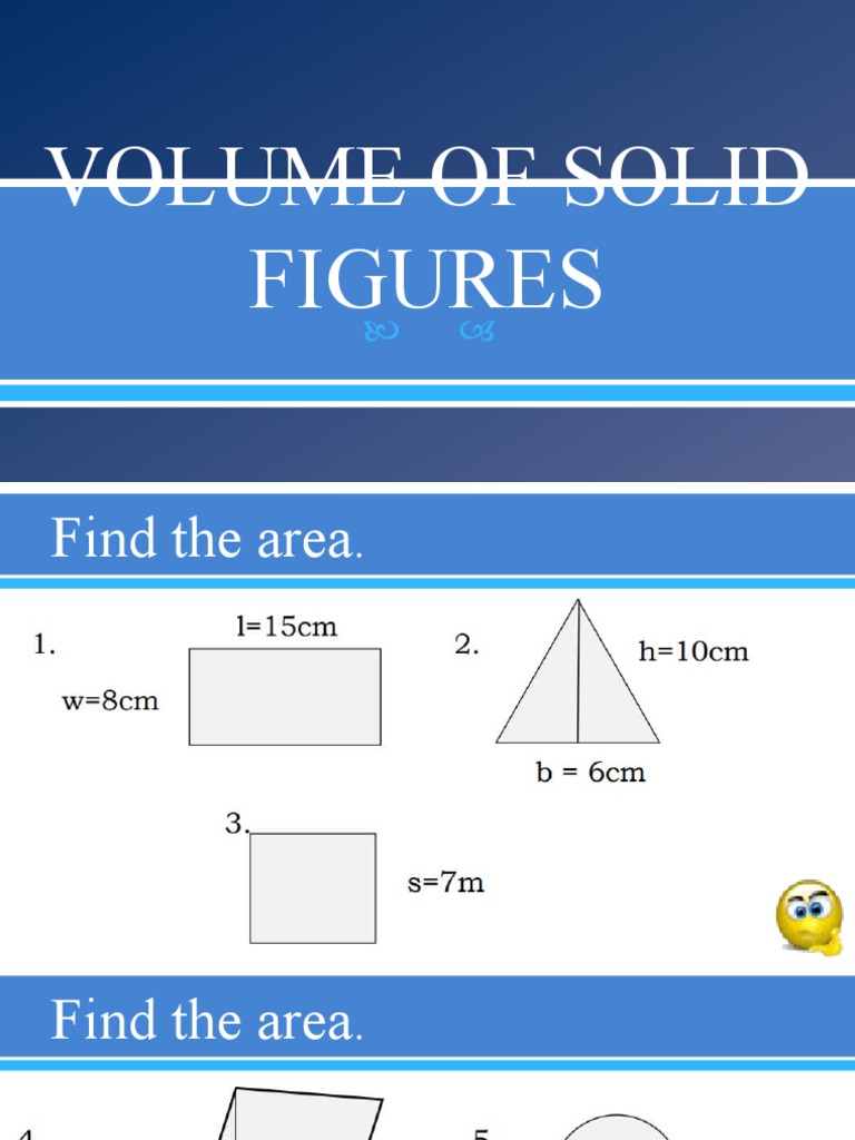 Volumes of Solid Figures | PDF | Area | Euclid
