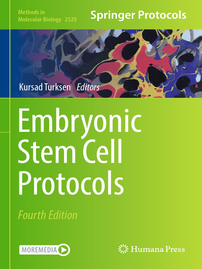 Kursad Turksen Editors Embryonic Stem Cell Protocols | PDF | Dna ...