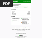 Example of Gojek Invoice | PDF | Jakarta