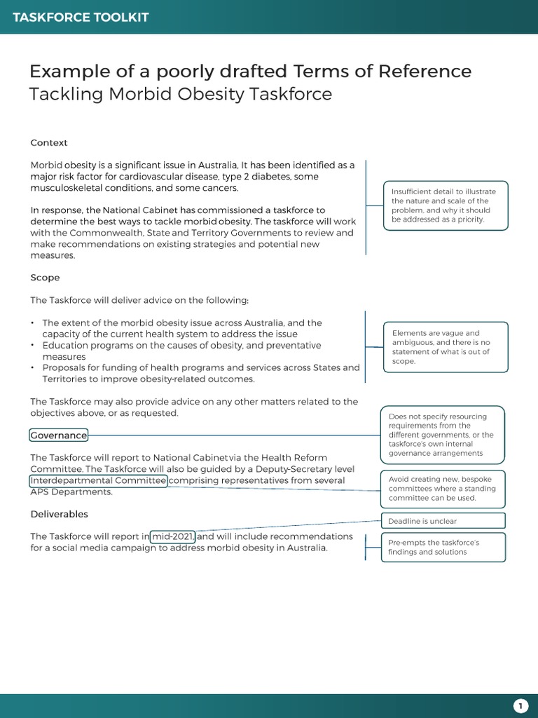 examples_of_well_and_poorly_drafted_tor | PDF