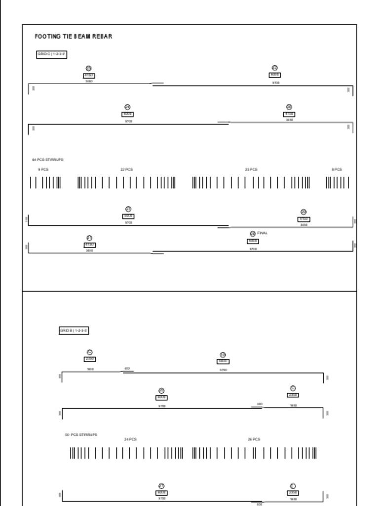Construction Rebar and Stirrups Inventory | PDF | Structural ...