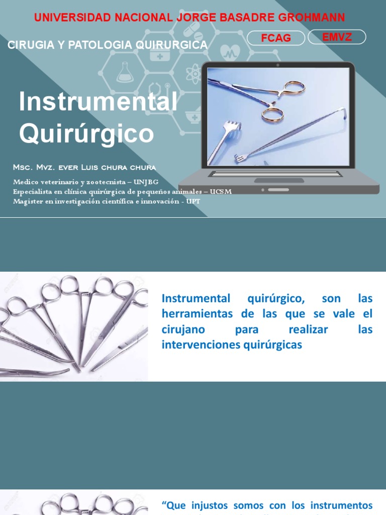 02 Instrumental Quirurgico | PDF | Sutura Quirúrgica | Cirugía