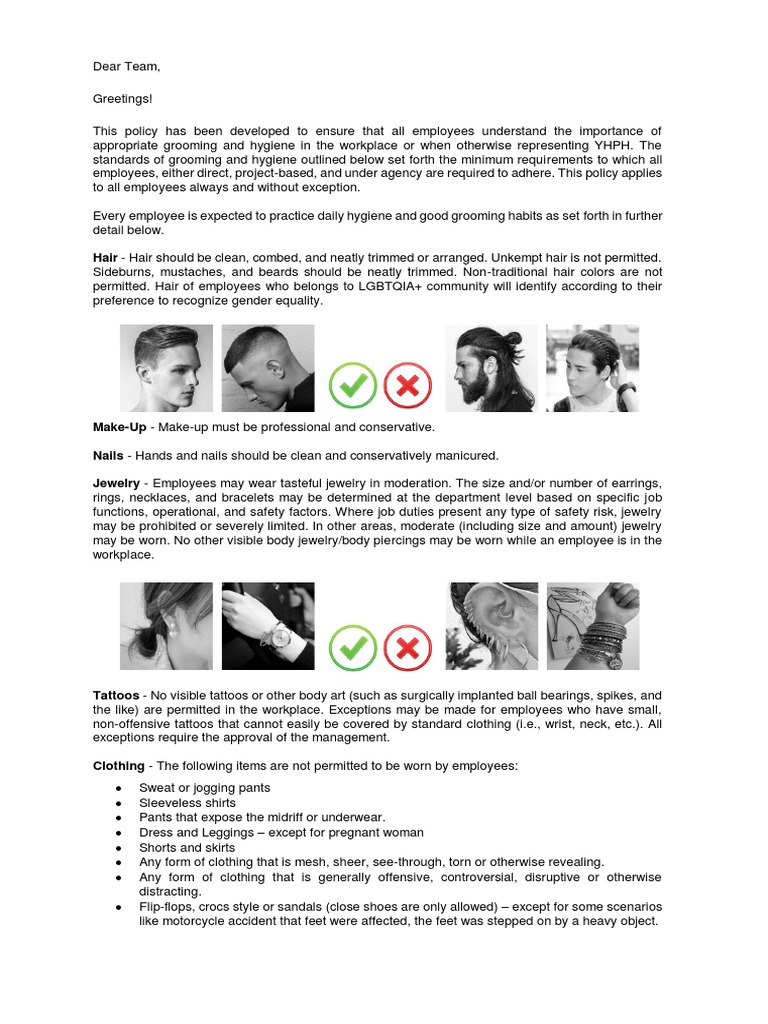 Proper Grooming | PDF | Jewellery | Clothing