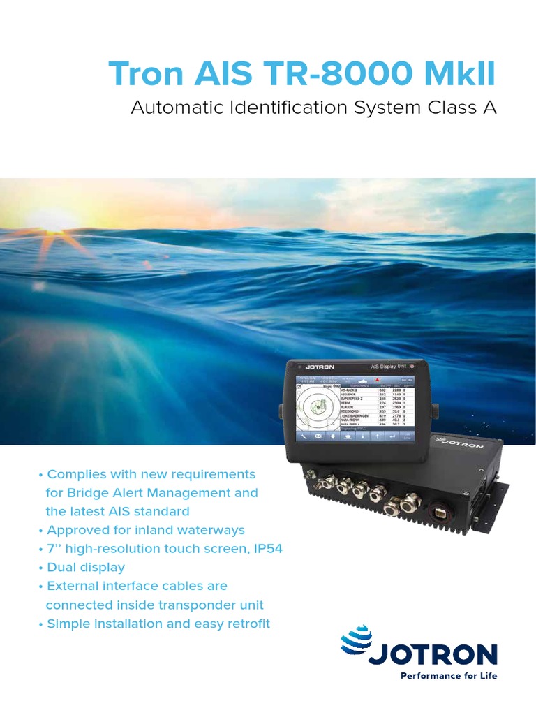 Tron AIS TR 8000 MkII v2 | Download Free PDF | Wireless | Electrical ...