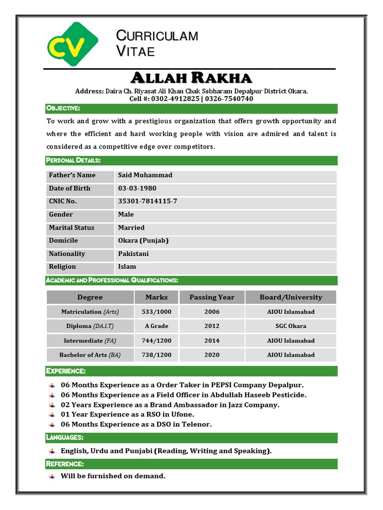 Allah Rakha S-O Said Muhammad | PDF