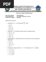 Soal Matematika Tingkat Lanjut Kelas Xi | PDF