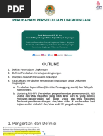Persetujuan Lingkungan & RKL-RPL Rinci Melalui OSS - BKPM | PDF