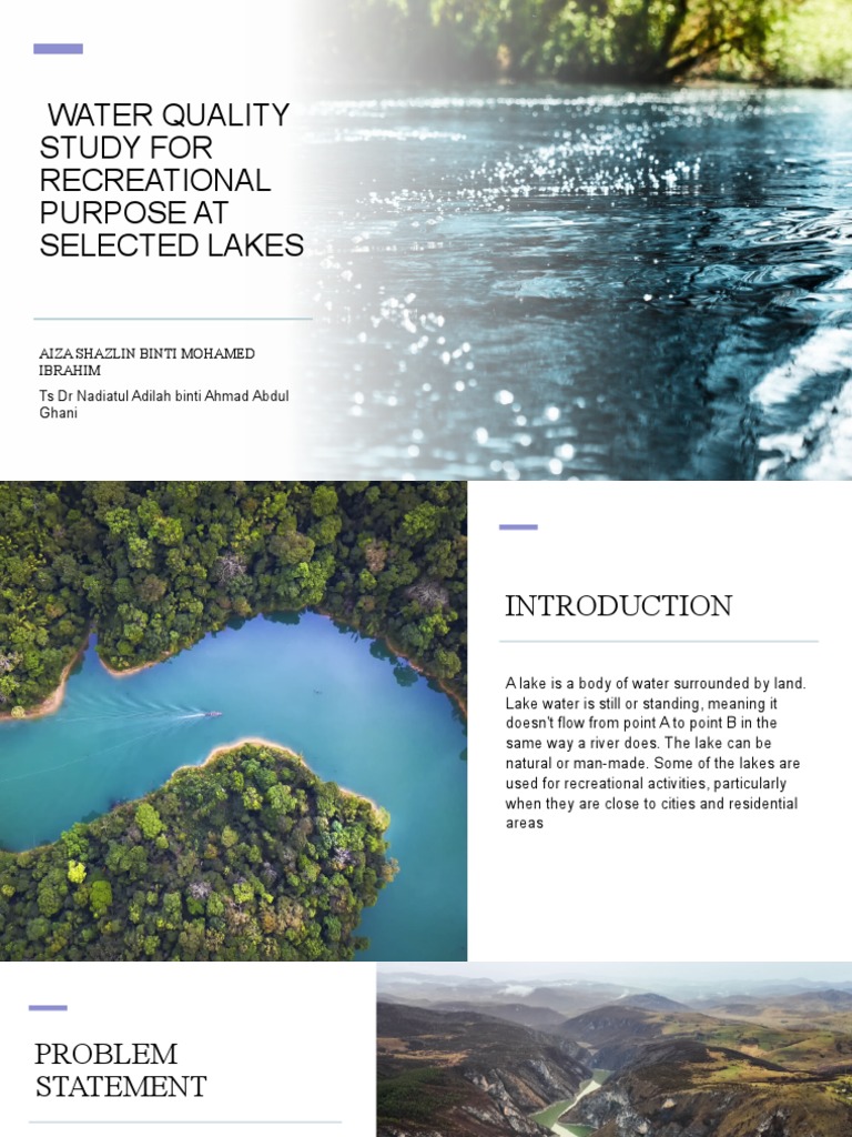 Water Quality | PDF | Sewage | Water