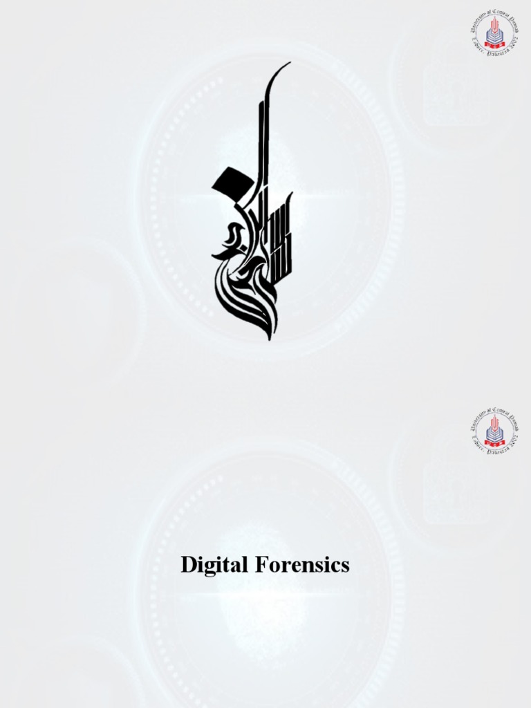 Lecture 1 CSNC4583 | PDF | Computer Forensics | Digital Forensics