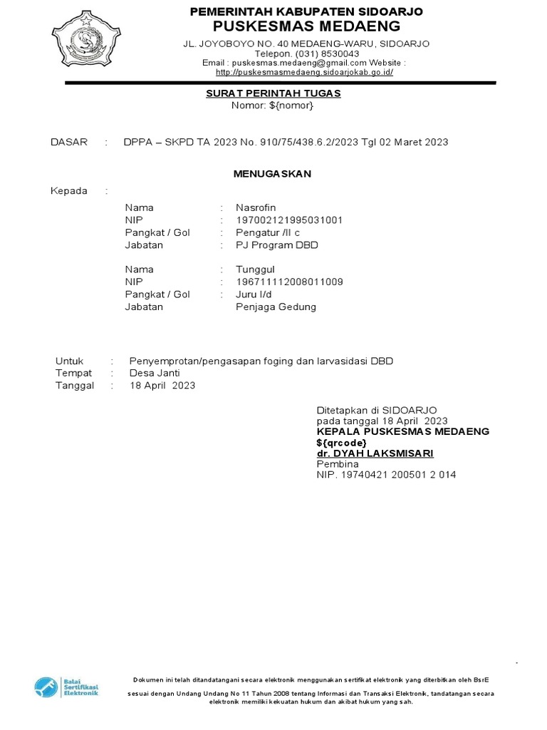 SPT Dan SPPD Penyemprotanpengasapan Foging | PDF