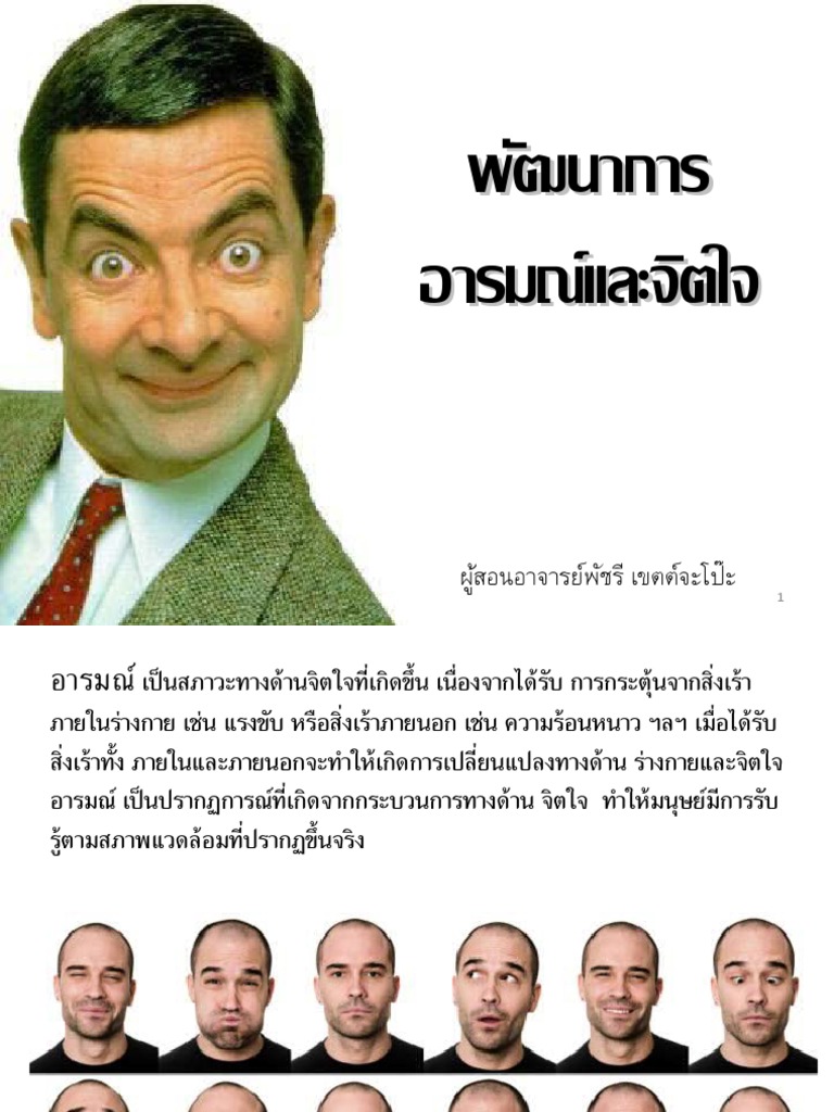พัฒนาการทางอารมณ์และจิตใจ for stu | PDF