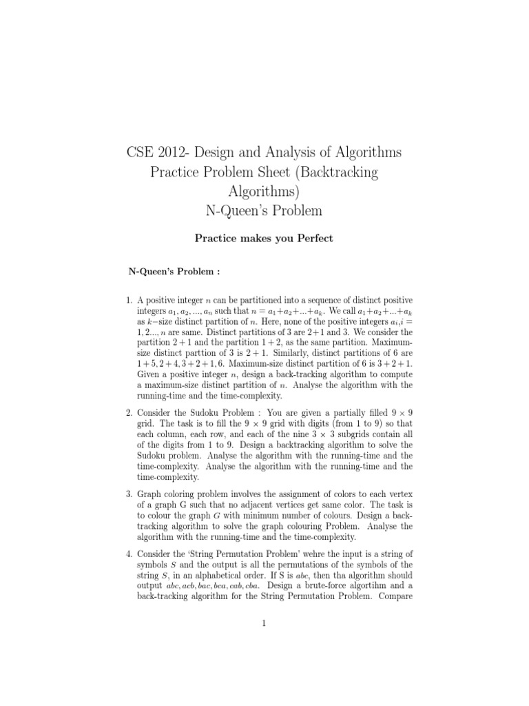 Cse2012 Pps7 W2022 Pdf Time Complexity Algorithms 