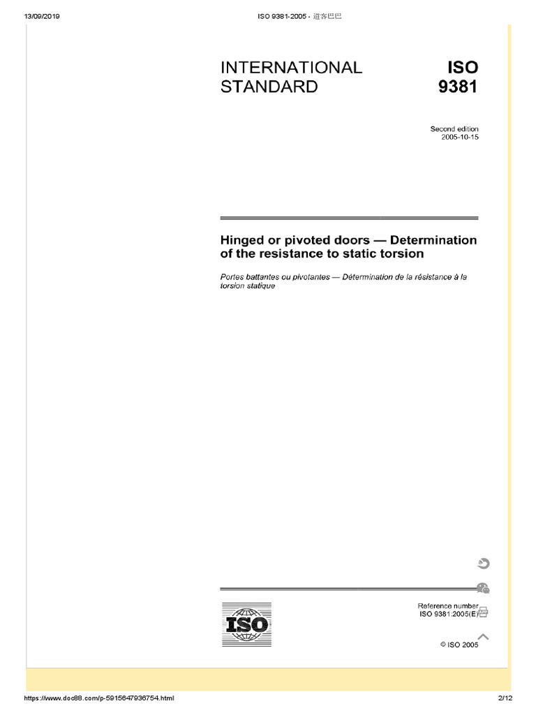 ISO 9381-2005 - 道客巴巴 | PDF | Technology & Engineering