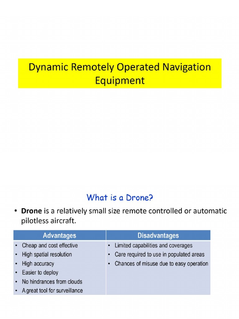 Drone | PDF