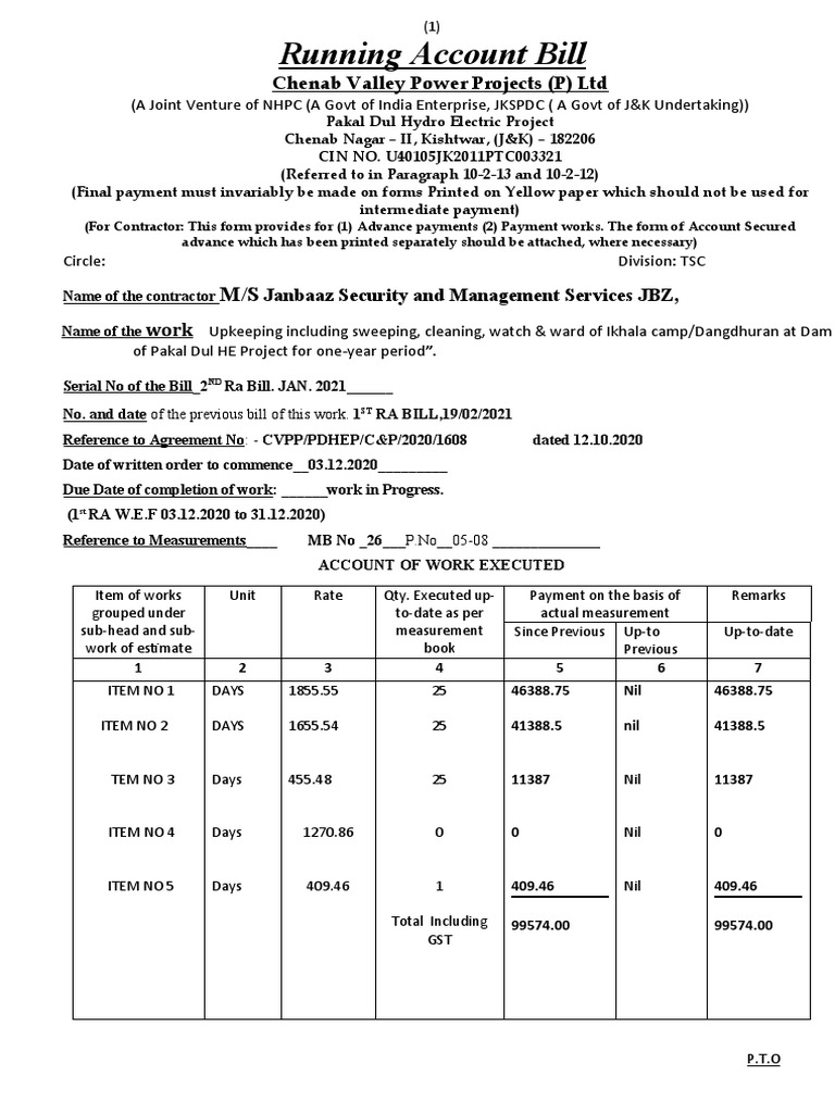Bill Format | PDF | Cheque | Money