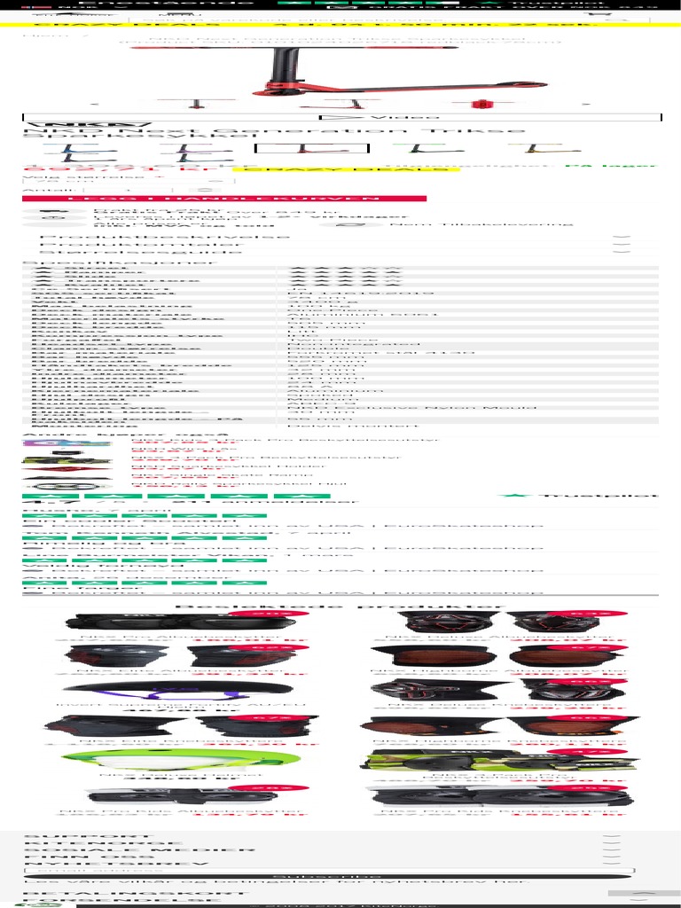 NKD Next Generation Stunt Scooter - Hele Norges Skate - Og Surfshop | PDF