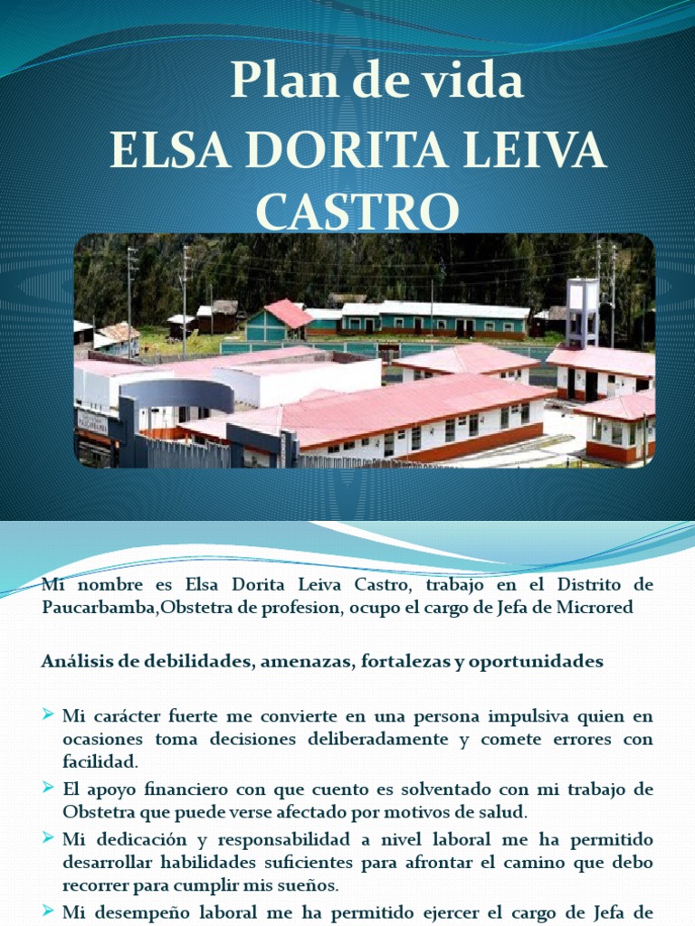 Plan de Vida-Elsa D.L.C | PDF
