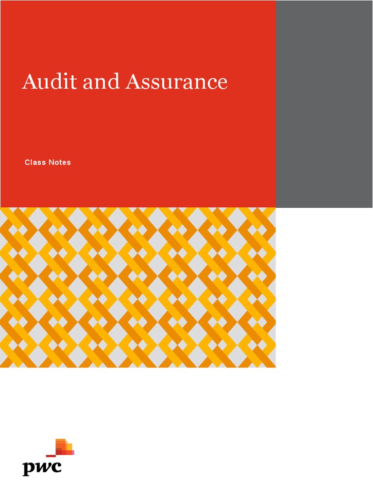ACCA Audit & Assurance Complete Notes PwC's Academy | PDF | Audit ...