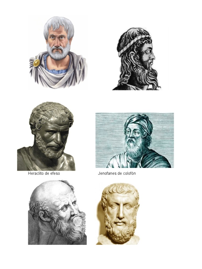 Filósofos Presocráticos: Heráclito y Jenófanes | PDF