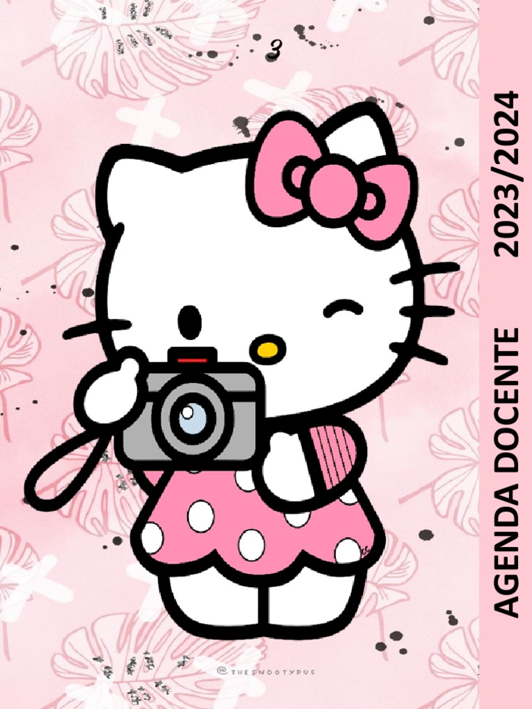 Agenda Docente Kitty 2023 2024 Pdf