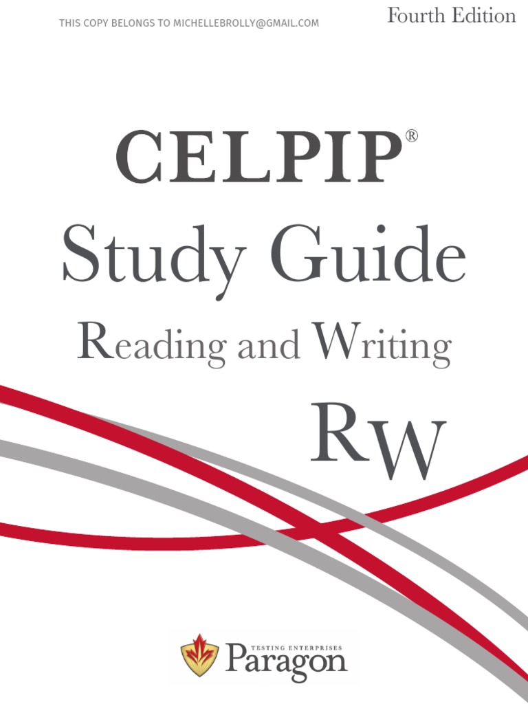 Study Guide-Celpip-Reading and Writing | PDF | Linguistics | Human ...