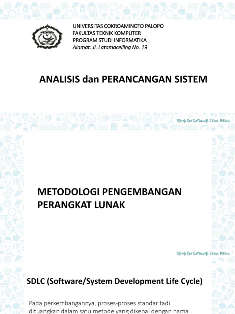 Metodologi Pengembangan Perangkat Lunak | PDF