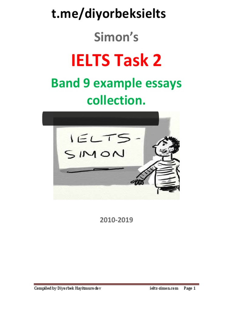 Simon Task 2 Model Answers Compiled by Diyorbek | PDF | Cost Of Living ...