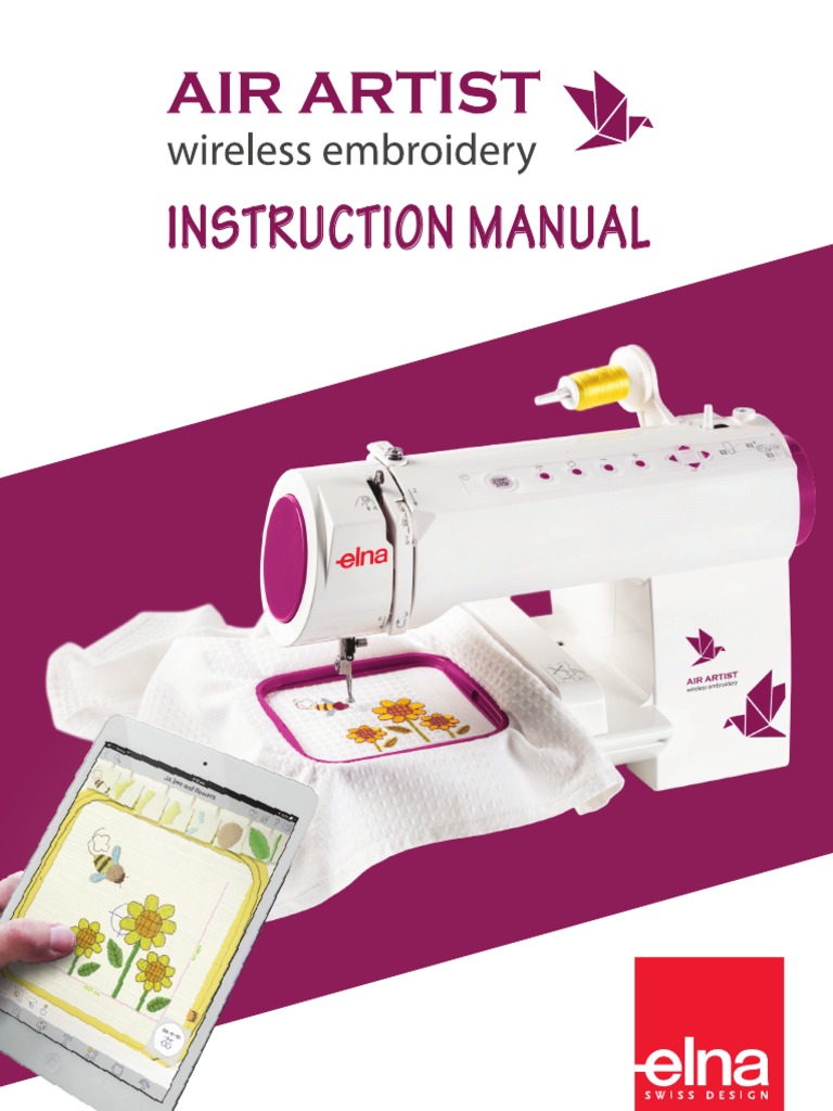 Embroidery Machine Safety Manual | PDF | Sewing Machine | Ios