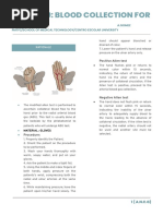 Blood Culture Collection Procedure Guide | PDF | Medical Specialties ...