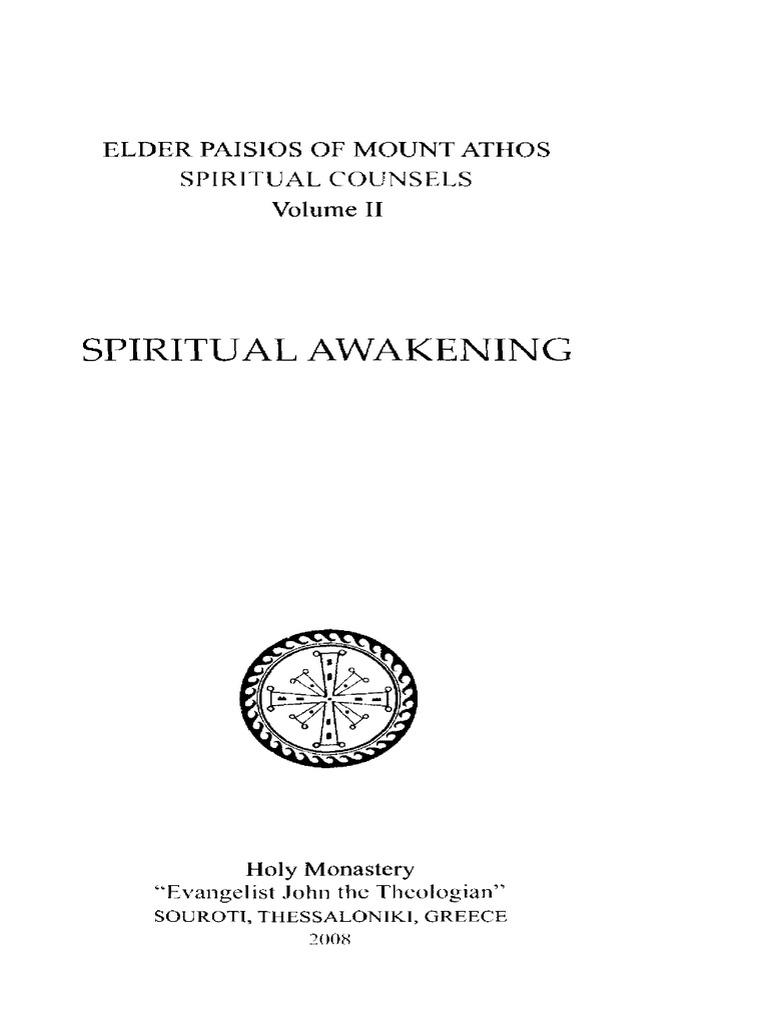 (Spiritual Counsels 2) Elder Paisios of Mount Athos - Spiritual ...