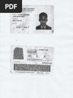 Cedula William | PDF