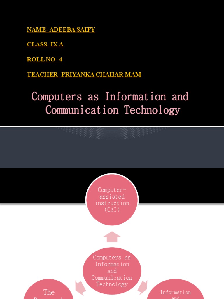 Presentation Adeeba Saify Ixa | PDF | Educational Technology | Personal ...