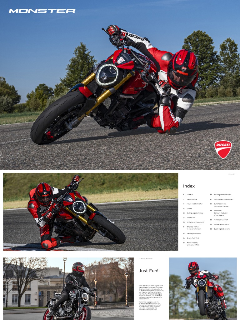 Monster MY 2024 Brochure ENG | PDF | Anti Lock Braking System | Vehicles