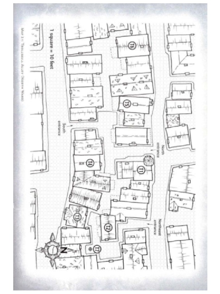 Troll Skull Alley Map | PDF