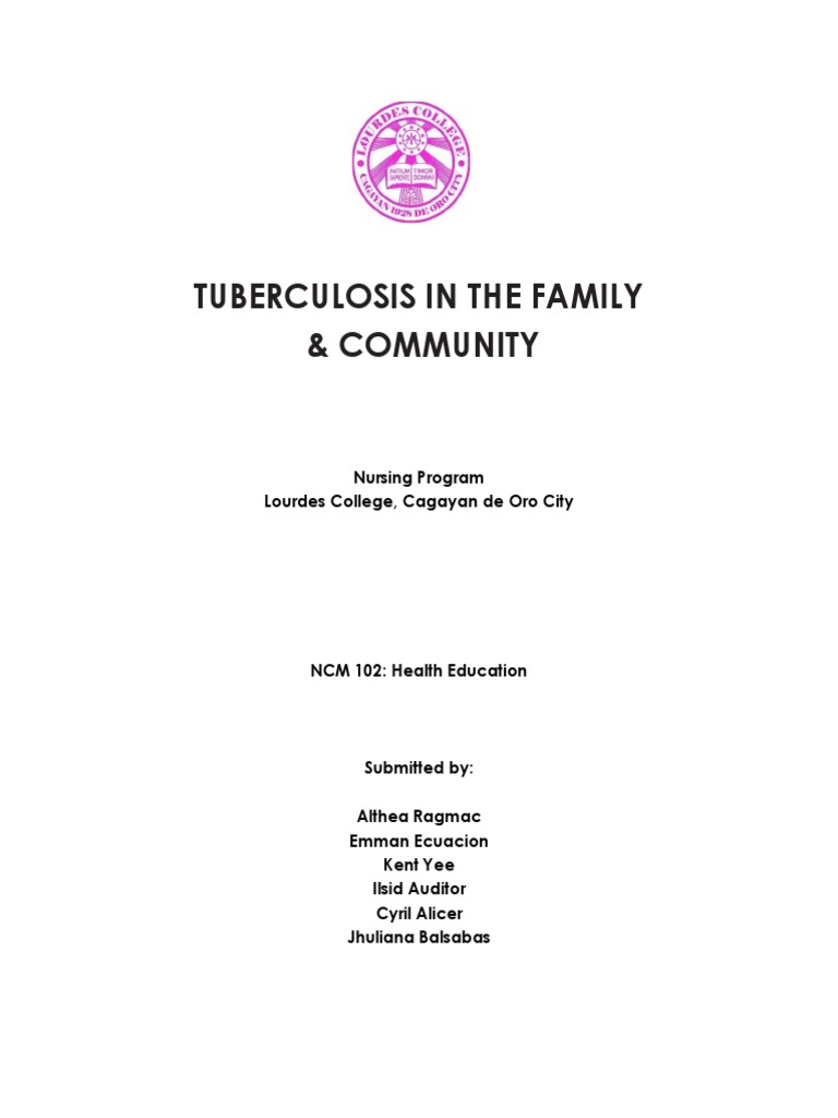 TB - Outline | PDF | Tuberculosis | Mycobacterium Tuberculosis