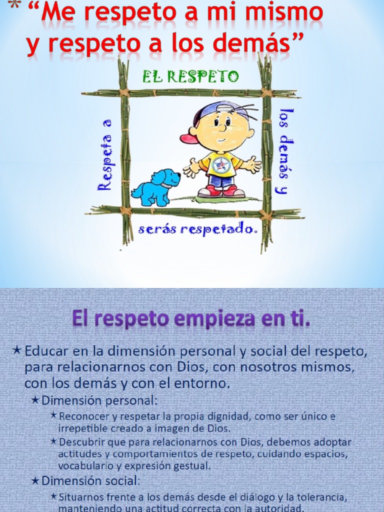 el respeto | PDF