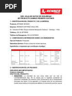 MSDS Zetanil | PDF | Agua | Ecología