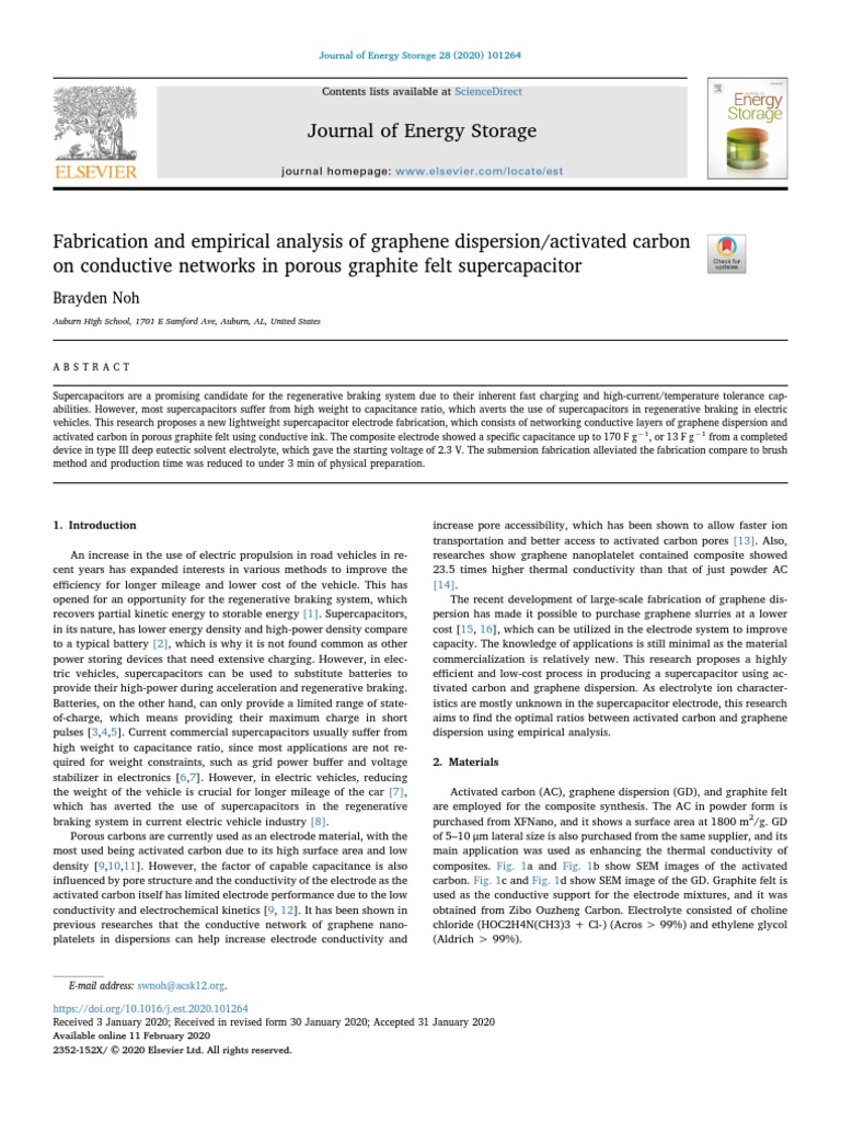 Journal of Energy Storage: Sciencedirect | Download Free PDF ...