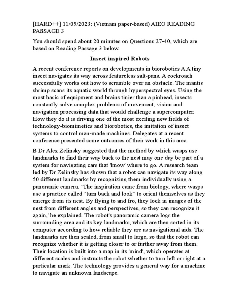 Hard | PDF | Robot | Robotics