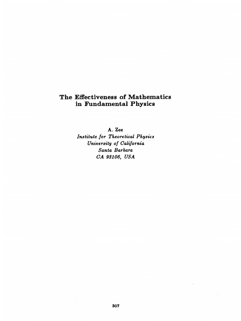 1990 Zee | PDF | Physics | Mathematics