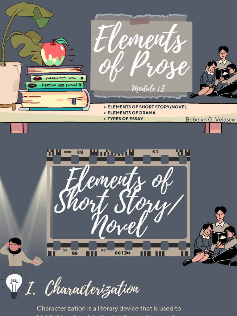 Module 1.e Elements of Prose | PDF | Essays | Narration