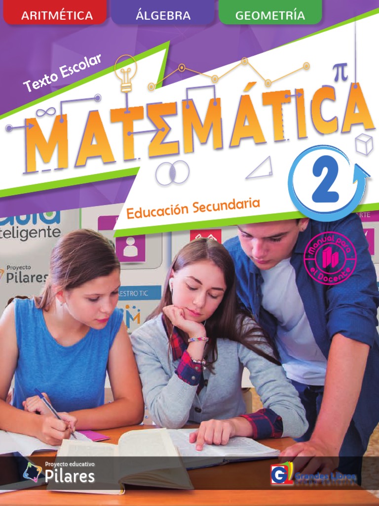 Texto Escolar Matemática Segundo de Secundaria - Pilares | PDF
