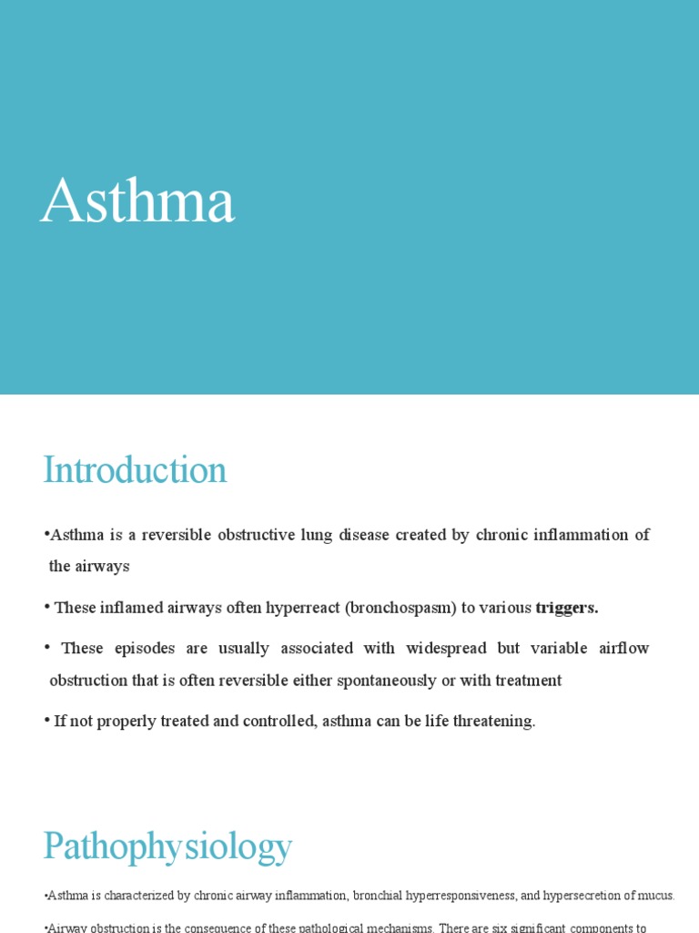 Asthma | PDF | Asthma | Medicine