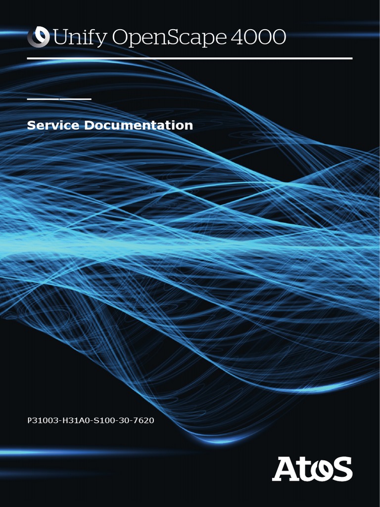 OpenScape 4000 V10OpenScape 4000 V10 Volume 4 IP Solutions Service ...