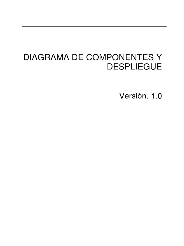 MT 01 Diagrama Componente Despligue | PDF | Servidor (Computación ...