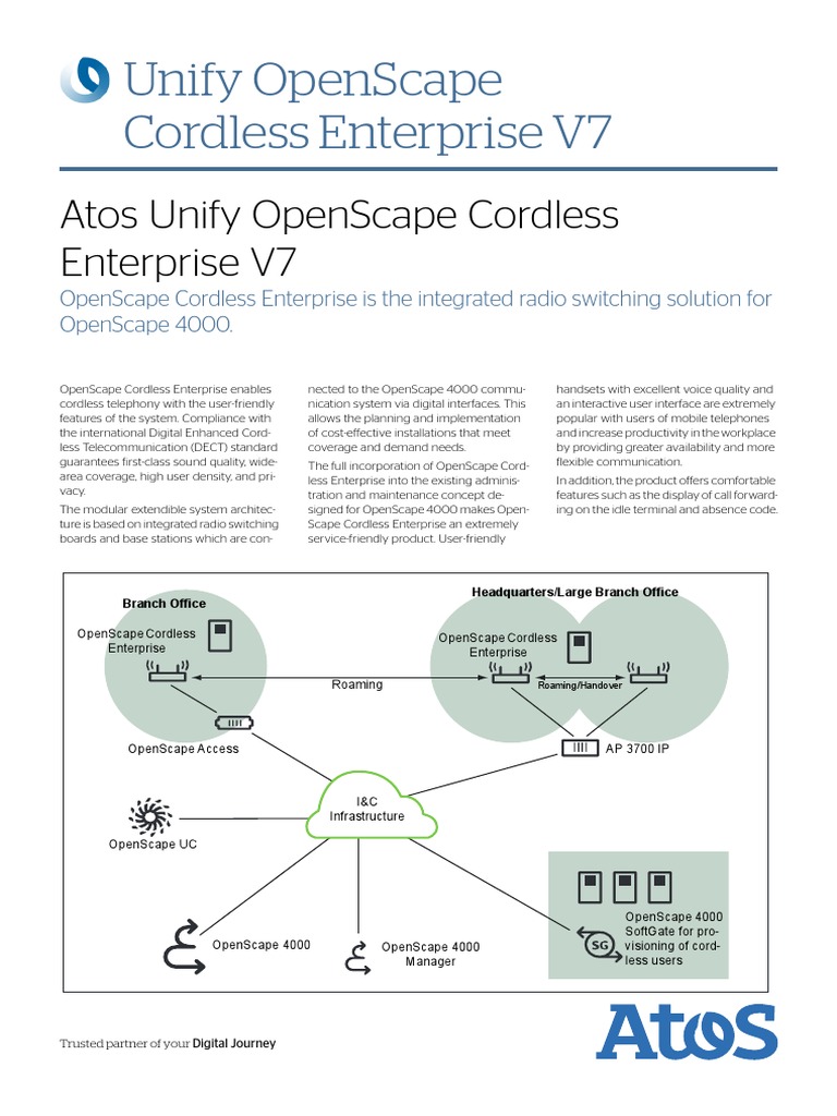 OpenScape Cordless E V7OpenScape Cordless Enterprise V7 Data Sheet ...