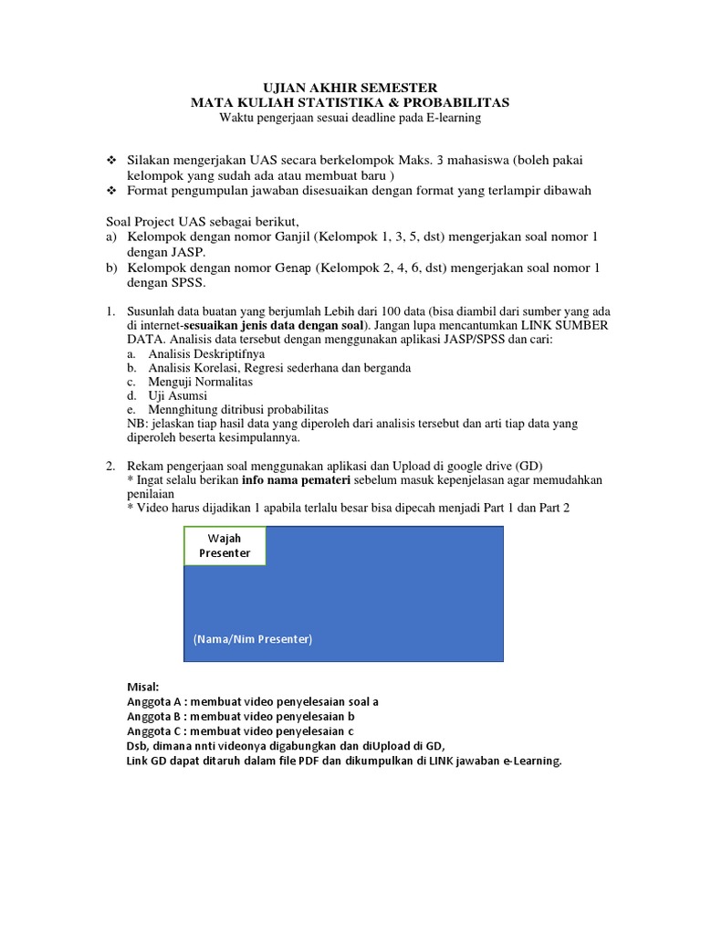 Ujian Akhir Semester 2023 | PDF | Komputer