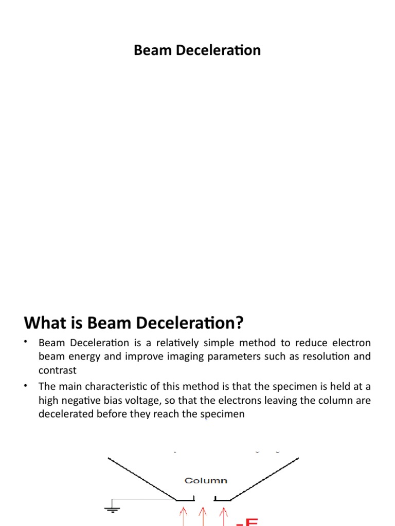 Beam Deceleration 2 - 204110019 - 25th Jan | PDF | Electron ...